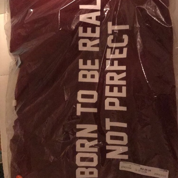 Sweaters | Burgundy Sweater With White Emboldened Letterss | Poshmark